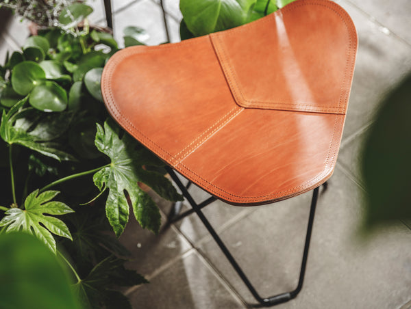 Pampa Flying Goose Stool by Cuero · Really Well Made